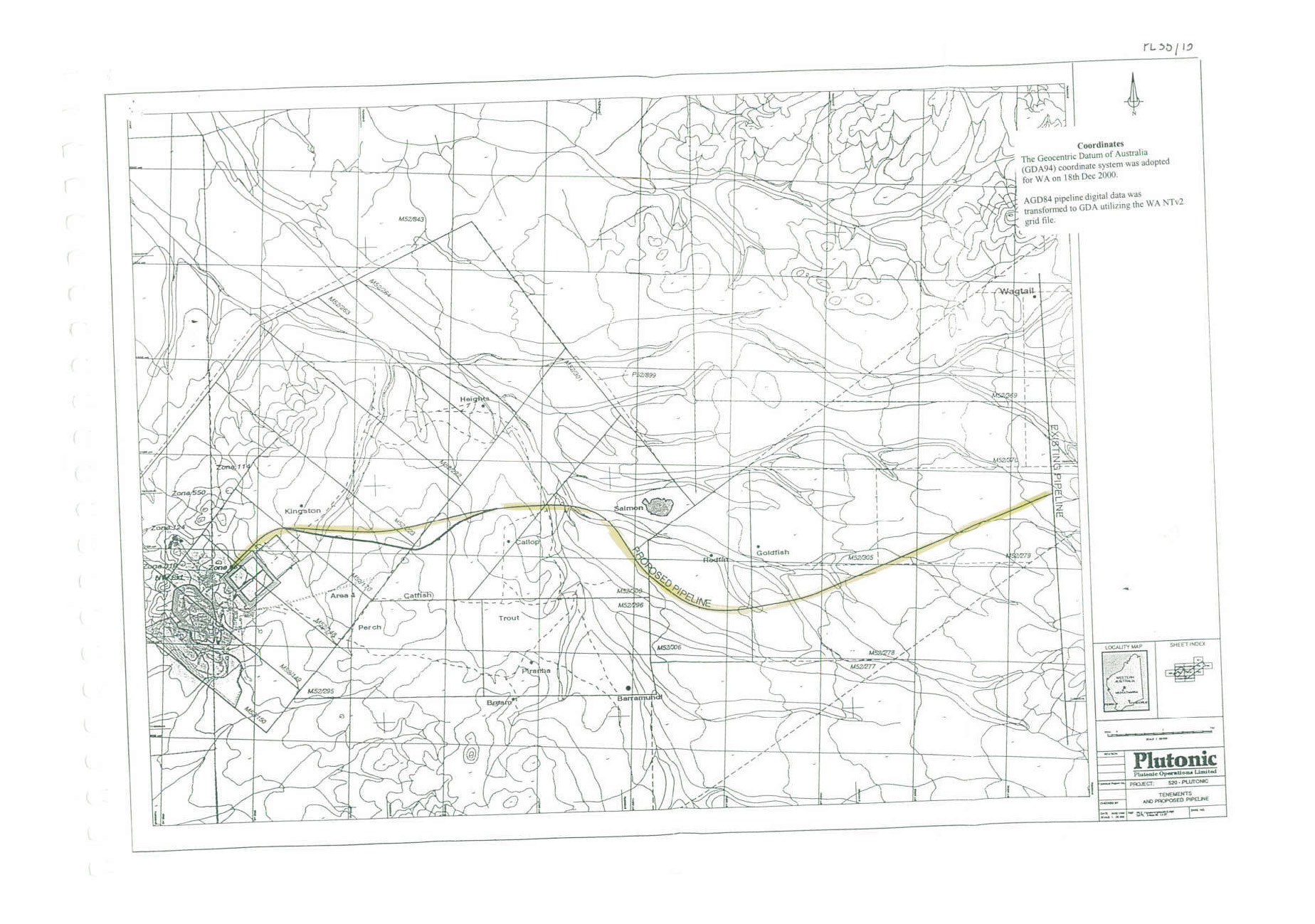 WA: Plutonic Lateral Pipeline (Delivery - Plutonic DS) | AEMC