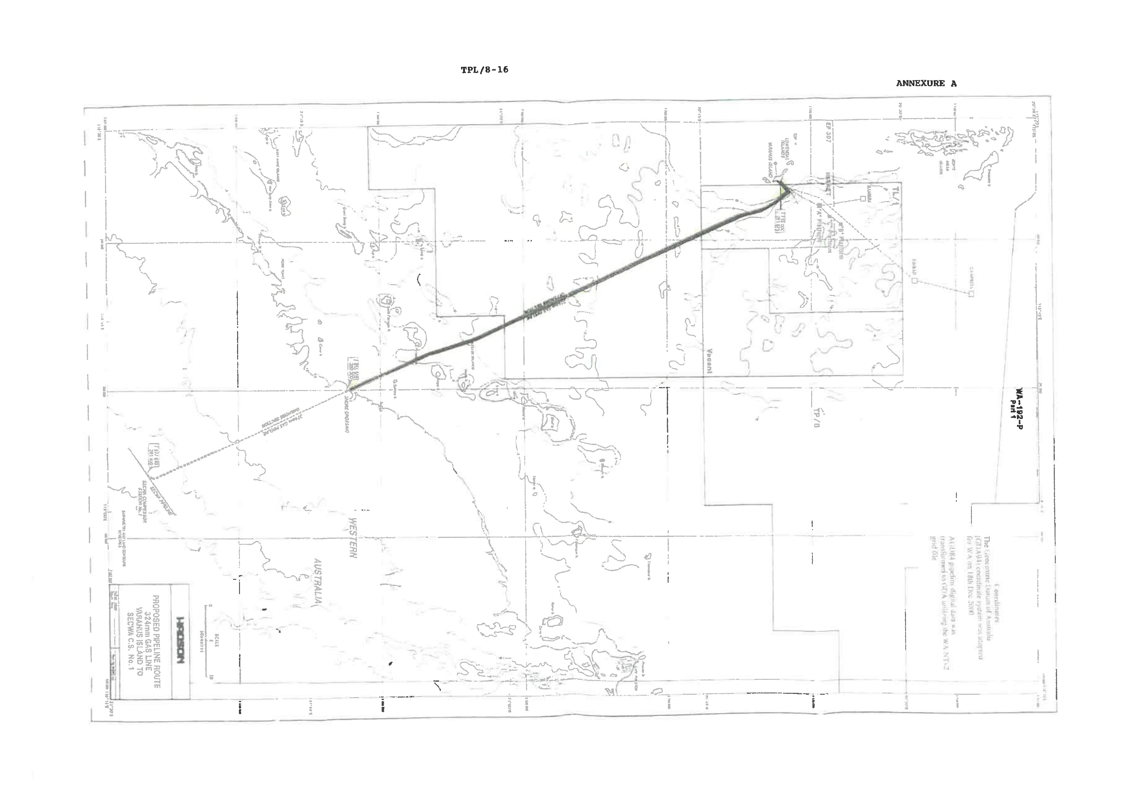 WA: Varanus Gas Sales Pipeline (Terr Sea) | AEMC