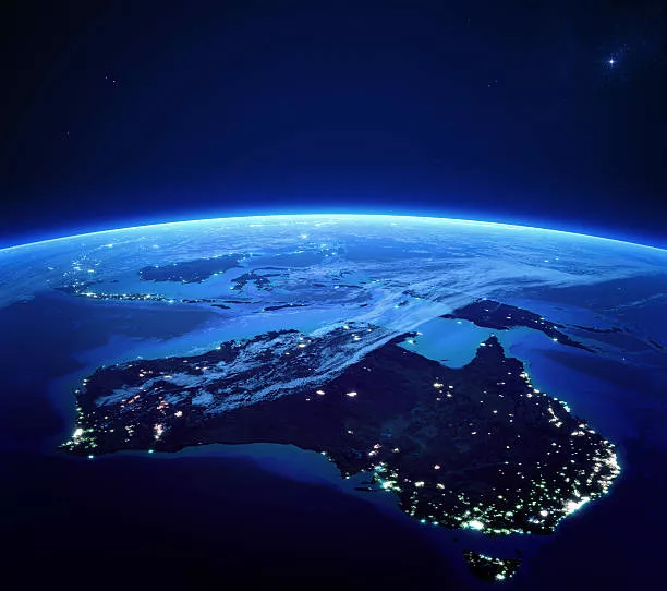 Australia at night | AEMC